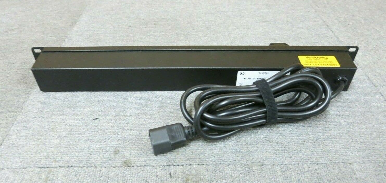 Lindy 4450115 6 Port Power Distribution Bar C14 Inlet And 6 x C13 ...