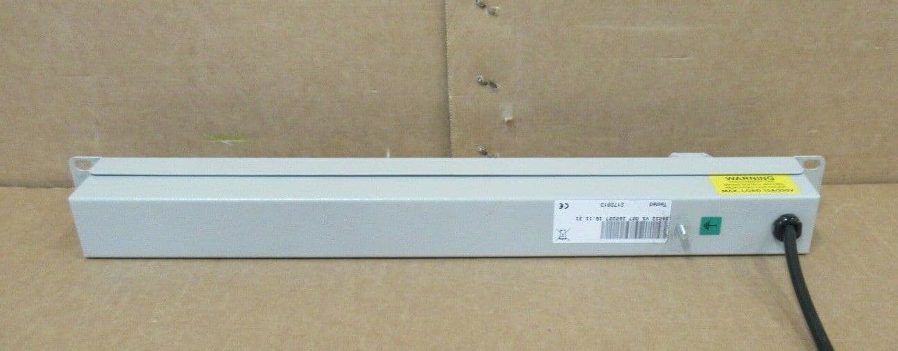 Lindy 6 Way UK 3 Pin Rackmount PDU For Rack Cabinet Server Room Data Center