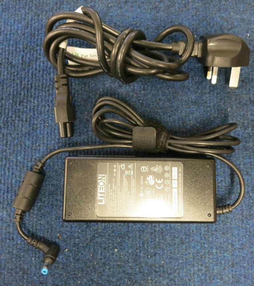 Liteon PA-1900-04 Laptop Notebook AC Power Adapter Charger 90W 19V 4 74A