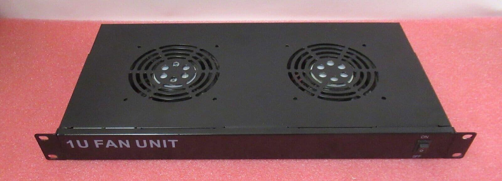 LMS Data CABFAN-FE-2R 1U 2-Way Cooling Fan Unit For 19" Rack Enclosure ...