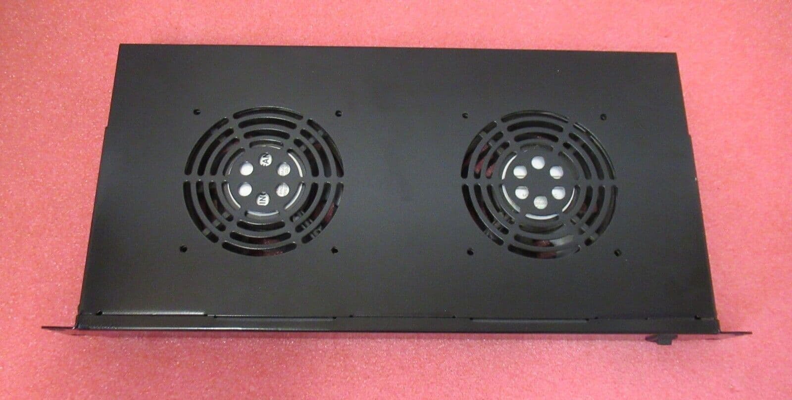LMS Data CABFAN-FE-2R 1U 2-Way Cooling Fan Unit For 19" Rack Enclosure ...