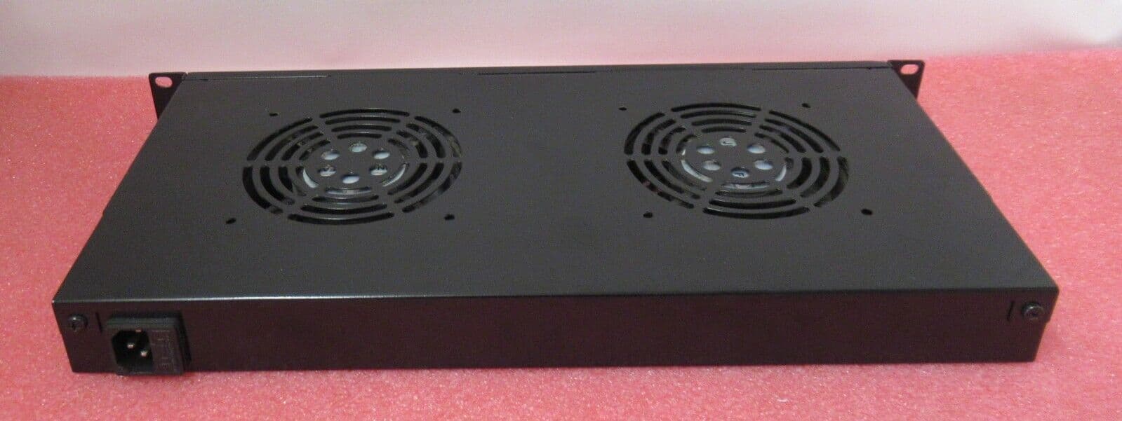 LMS Data CABFAN-FE-2R 1U 2-Way Cooling Fan Unit For 19" Rack Enclosure ...