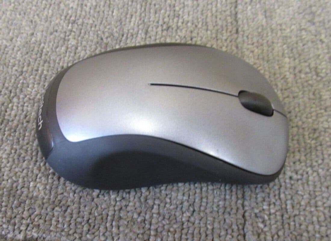 Logitech M310 810-004004 Grey Wireless Optical Mouse With USB Nano Receiver