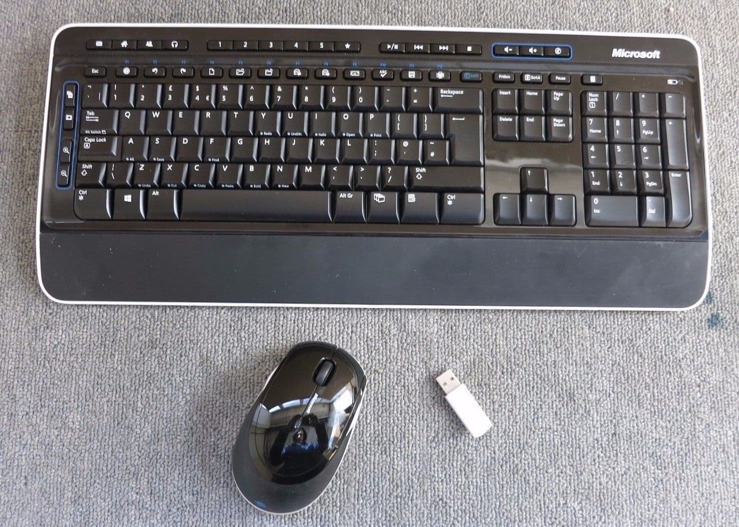 Logitech Y-U0009 820-004515 Business USB Wired Qwerty UK Black Keyboard ...