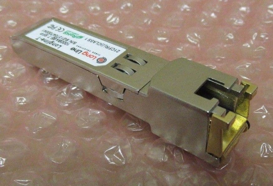 Longline GLC-T 1000Base-T SFP 1Gbps Transceiver Module RJ-45