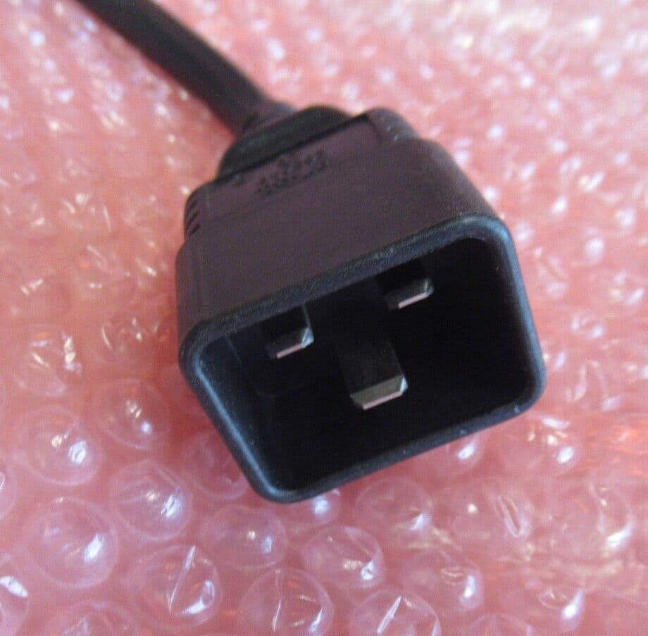 Longwell 2 5M C19 Female To C20 Male Black External Extension Power Cable