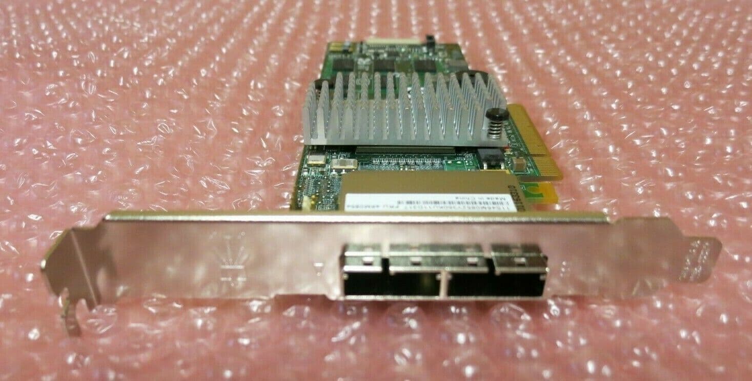 LSI 500605B PowerEdge 8 Port SAS RAID Controller PCIe Card Full Height