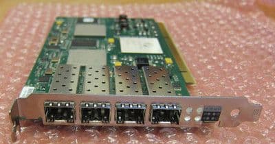 LSI 7404 4Gb/s QUAD PORT PCI-X FIBRE CHANNEL CARD FC LSI7404XP-LC 4Gbps 4Gb