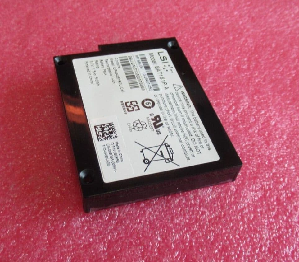 LSI BAT1S1P-A MRiBBU09 L3-25407-05C Battery Backup Unit For RAID Card