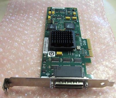 LSI Logic LSI22320SE PCI-Express Ultra320 SCSI Dual-Channel Host Bus ...