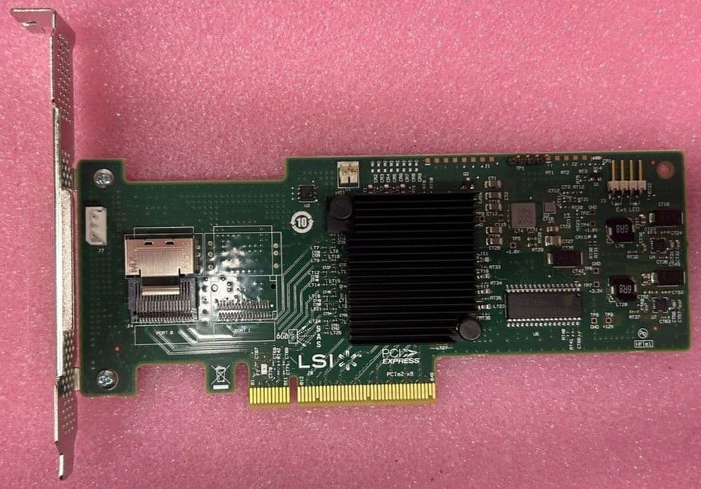 LSI MegaRAID SAS 9240-4i 6GB SAS SATA PCI-E 4 ports Controller Card L3 ...