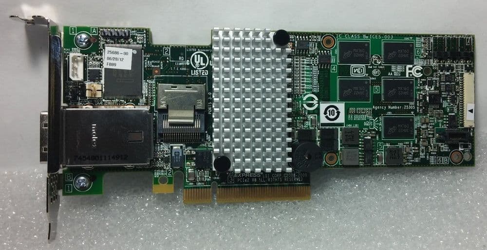 LSI MegaRAID SAS 9280-4i4e 4x Internal External Port RAID Controller L3-25305-04