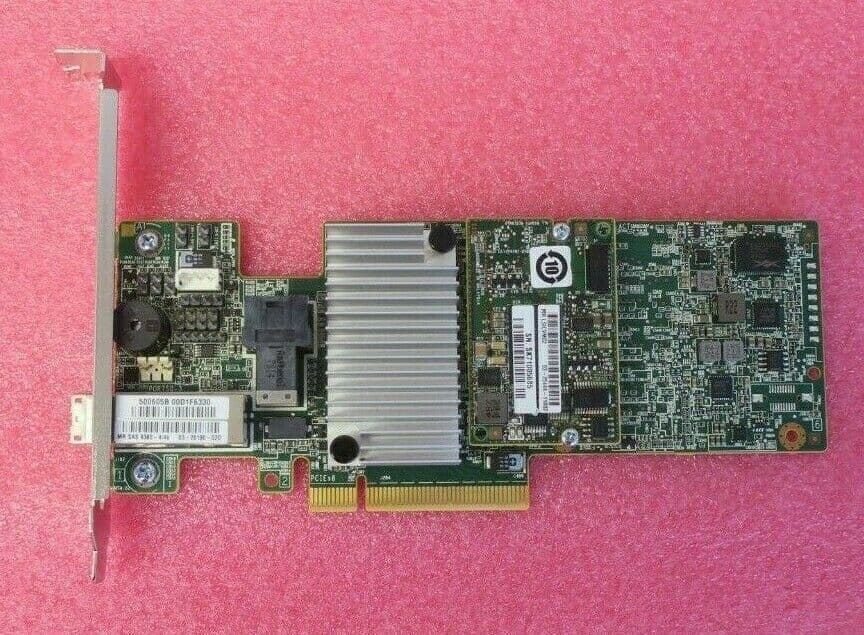 LSI MegaRAID SAS 9380-4i4e 12G RAID Controller 1GB Cache TFM Battery & Cable