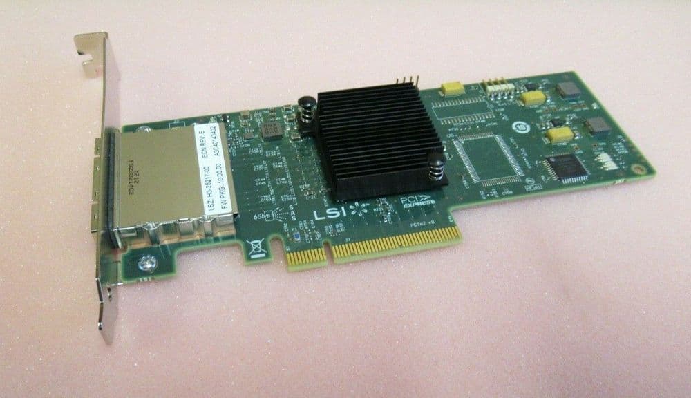 Lsi Sas9200 8e H3 25217 00 External 6gb 8 Port Pci E Sas Host Bus