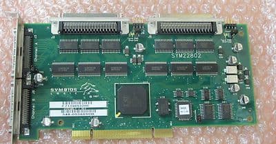 LSI Symbios Logic Sym22802 PCI SCSI Controller Card Adapter Card 348-0036