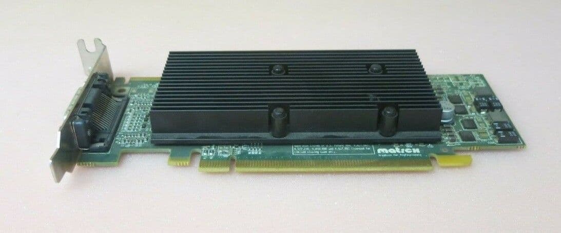 Matrox M9120 M9120-E512LPUF Graphics Card 512 MB DDR2 Half Height ...