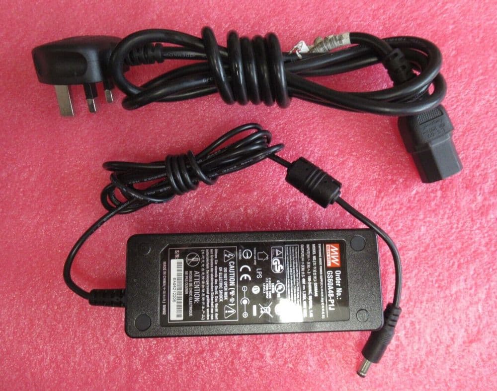 Mean Well GS60A48-P1J GS60A48 Switching AC Power Adapter 60W 48V 1 25A