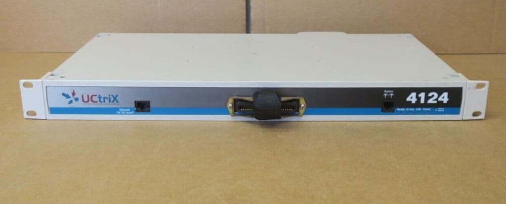 Mediatrix UCtrix 4124 4100 24-Port Analog Phone/Fax FXS VoIP Gateway IP SIP