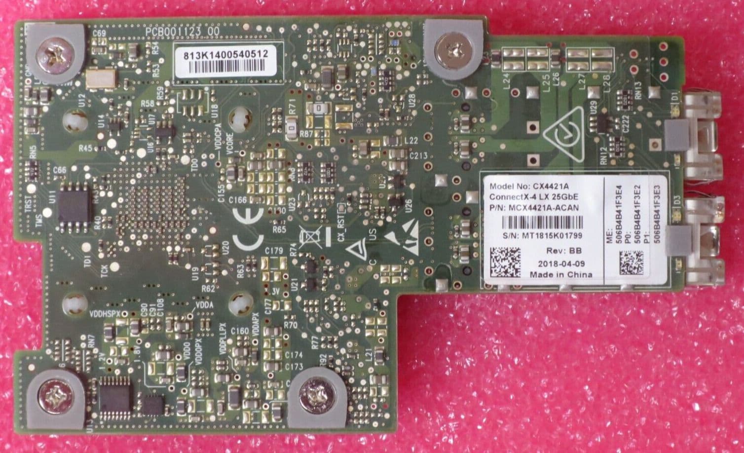 Mellanox ConnectX-4 Lx EN Dual Port SFP28 MCX4421A-ACAN 25Gb/s OCP ...