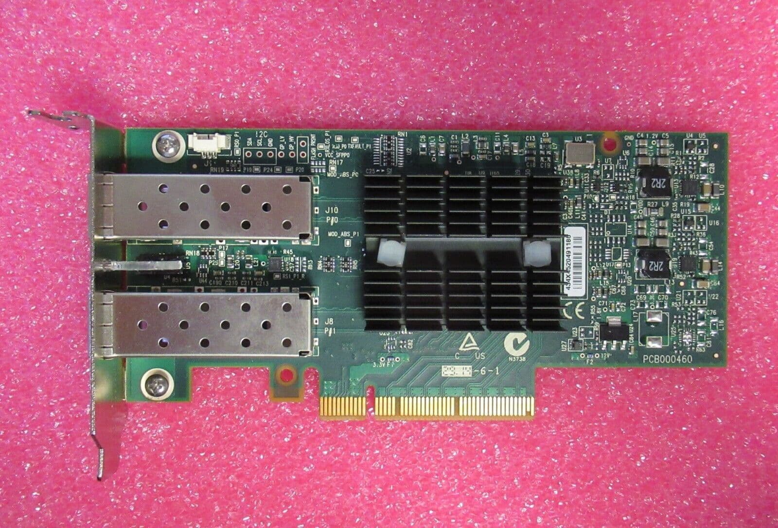 Mellanox CX312A ConnectX-3 EN 2 Port 10GbE QSFP Network Adapter MCX312A ...