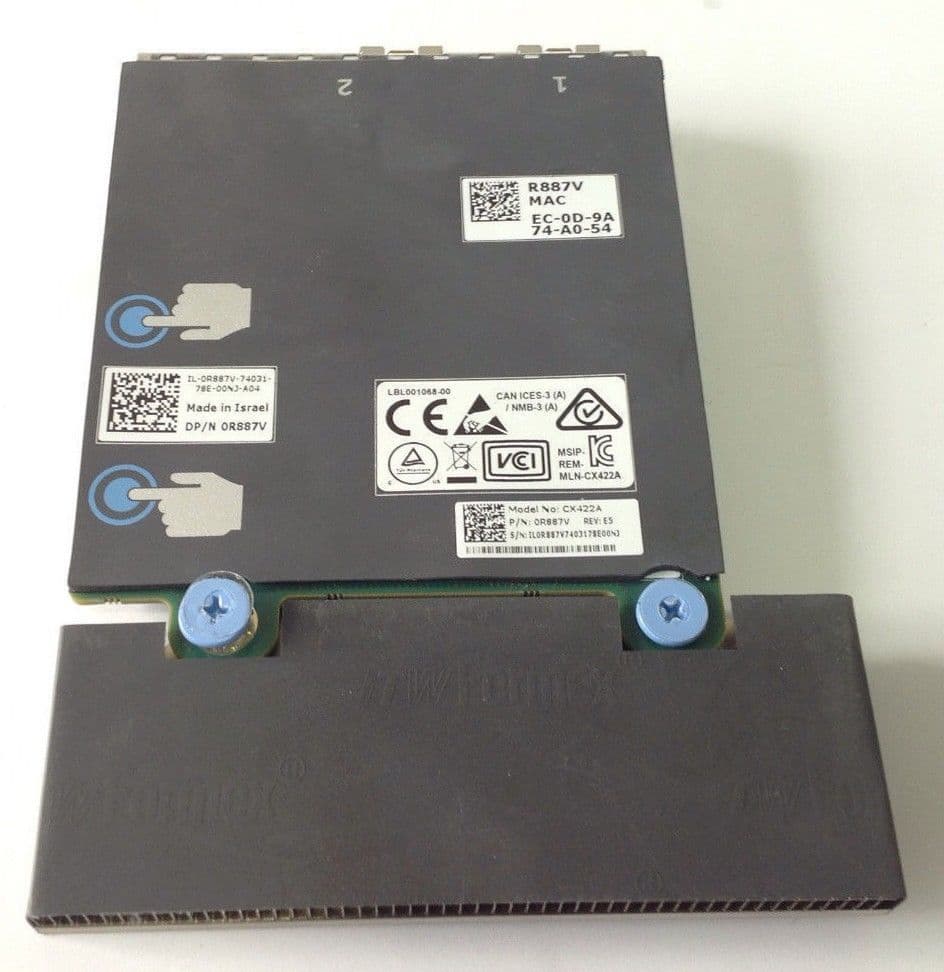 Mellanox CX4121C ConnectX-4 Lx Dual Port 25Gbe SFP Network Daughter ...