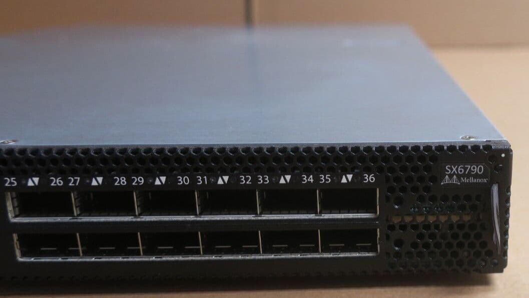 Mellanox EMC SX6790 36-Port 40/56GbE QSFP QDR InfiniBand Switch 100-575 ...