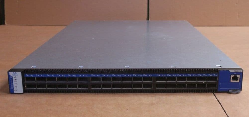 Mellanox Infiniband IB SX6025 FDR 36-Port Switch MSX6025F-1SFS B2F 2x PSU