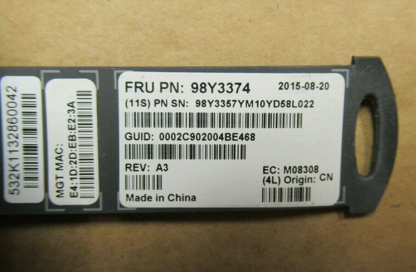 Mellanox IS5030 IS5031 36 Port 40GB QDR Infiniband Switch With 2 x PSU ...