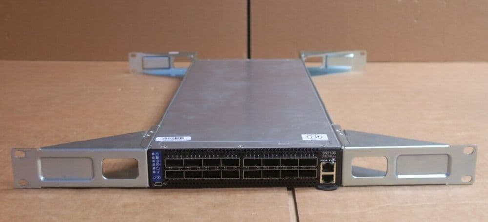 Mellanox Spectrum SN2100 16Port 100GbE QSFP28 Ethernet Switch MSN2100 ...