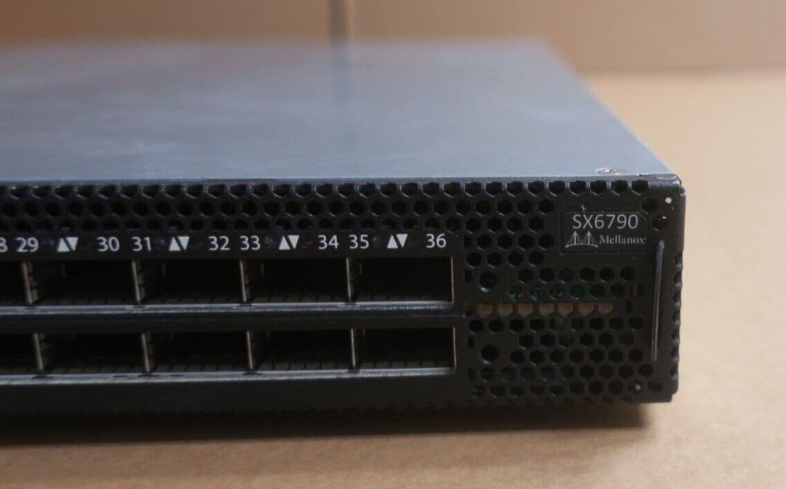 Mellanox SX6790 36-Port 40/56GbE QSFP QDR InfiniBand Switch 100-586-636-02