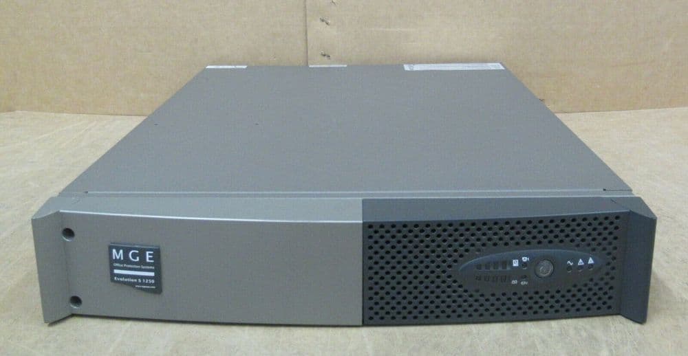 MGE Evolution S1250 1250VA 1150W Rack / Tower UPS Uninterruptible Power ...
