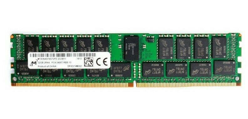 Micron 32GB 2Rx4 DDR4-2400 PC4-19200 ECC 288-Pin Memory MTA36ASF4G72PZ ...