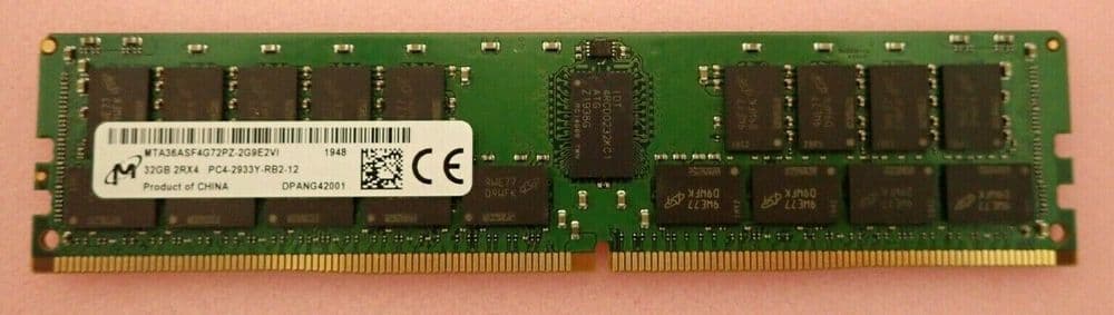 Micron 32GB 2RX4 DDR4-2933 PC4-23400 ECC 288-Pin Memory MTA36ASF4G72PZ ...