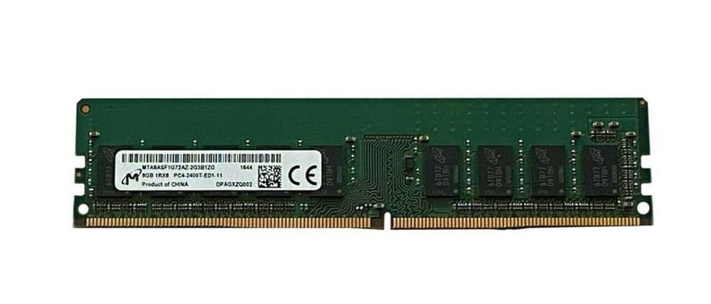 Micron 8GB 1RX8 DDR4-2400MHz PC-19200 ECC 288-Pin Memory MTA9ASF1G72AZ ...