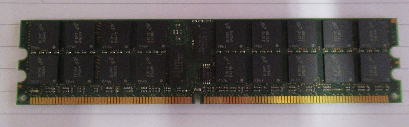 Micron MT36HTF25672PY-667D1 405476-051U 2GB PC2-5300 DDR2-667MHz CL5 ...