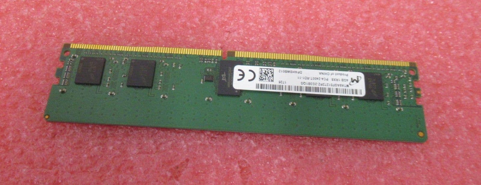 Micron MTA9ASF51272PZ-2G3 4GB PC4-19200 DDR4-2400MHz ECC CL17 288P 1 2V ...