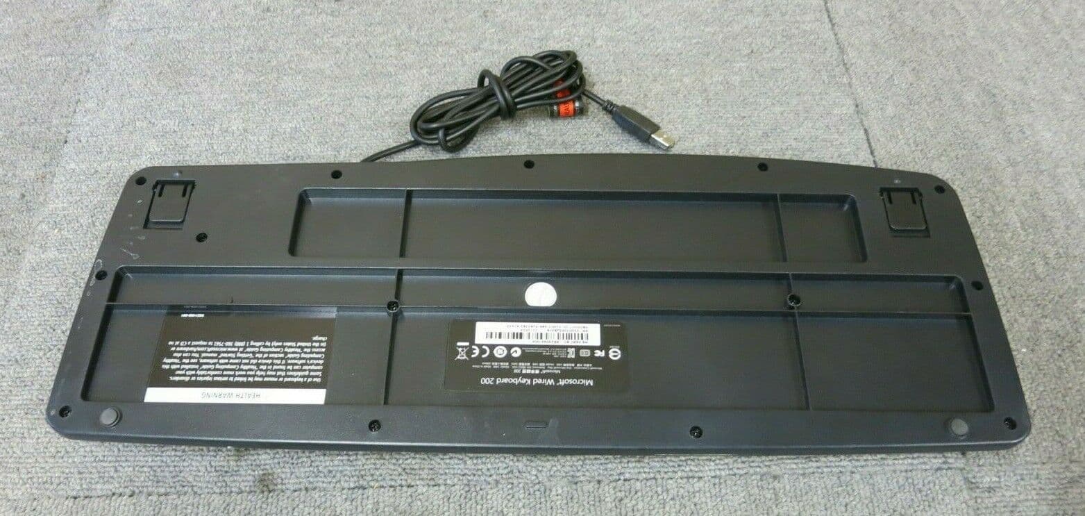 Microsoft 1406 X823094-004 Black Wired USB Keyboard 200