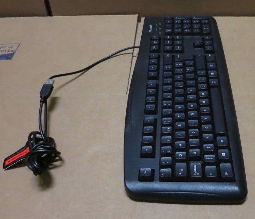 Microsoft Wired Keyboard 200 USB QWERTY English JWD-00032 Black