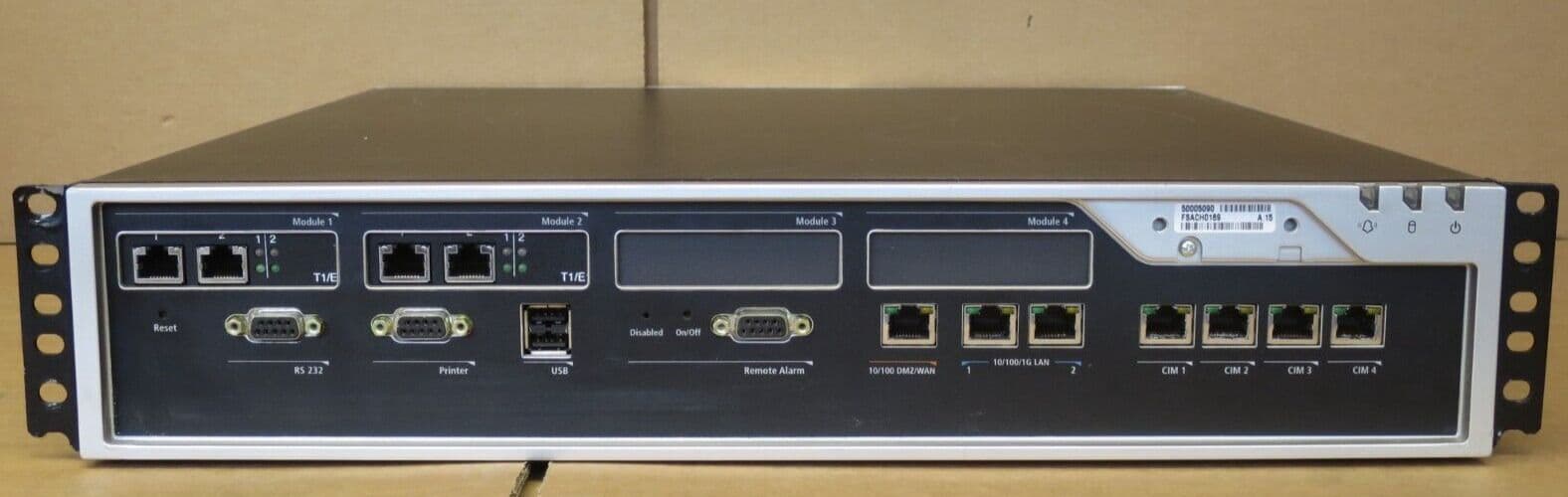 Mitel 3300 Mxe Icp Phone System Controller 50005090 W 2 X Dual T1 E1
