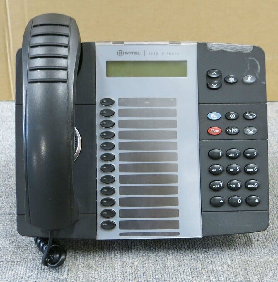 MITEL 5312 IP VoIP Phone Telephone Dual Mode BACKLIT 56009121A 50005847
