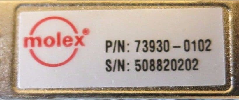Molex 73930-0102 17-05157-04 2M SFP-SFP Copper Fibre Channel FC Cable
