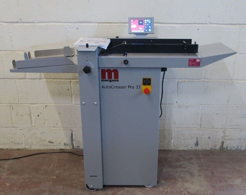 Morgana AutoCreaser Pro 33 Suction Feed Creasing Creaser Machine Print ...