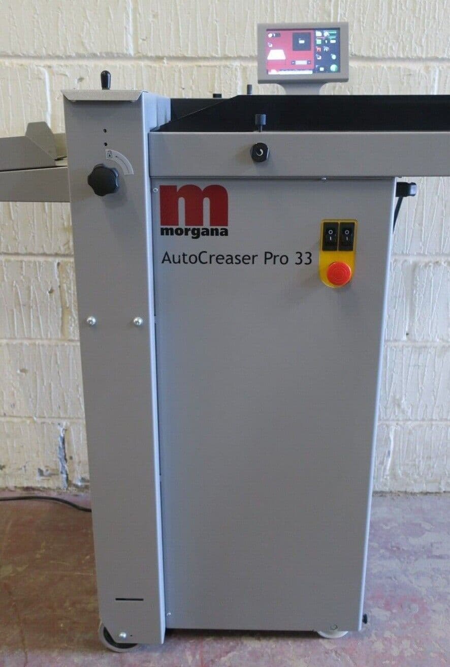 Morgana AutoCreaser Pro 33 Suction Feed Creasing Creaser Machine Print ...