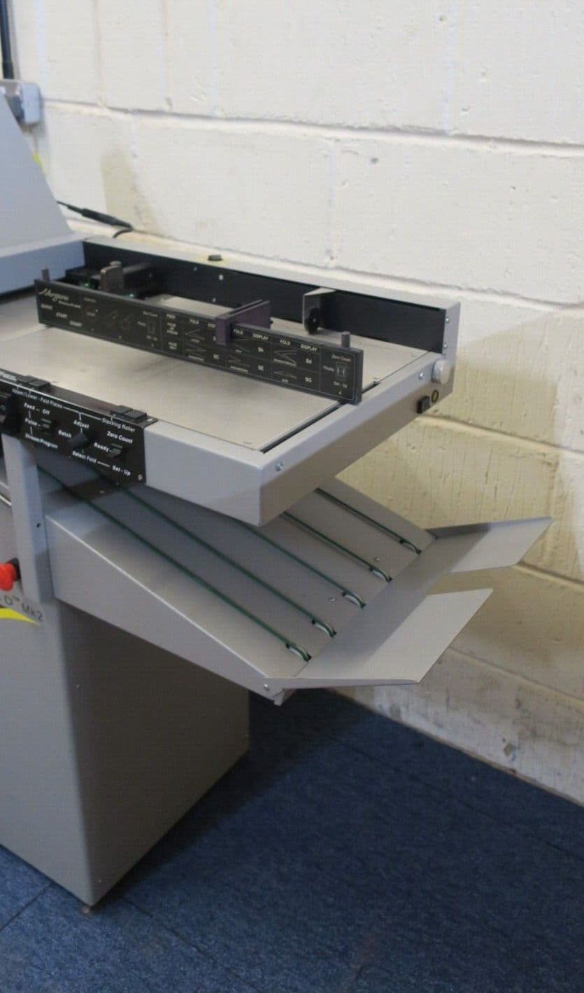 Morgana DocuFold Mk2 Vacuum Feed Paper Folder Perforating Scoring Machine