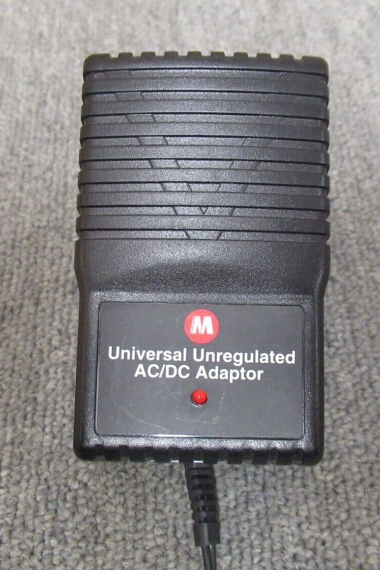 Multi Voltage UK 3-Pin Plug Universal Unregulated AC/DC Power Adapter M ...
