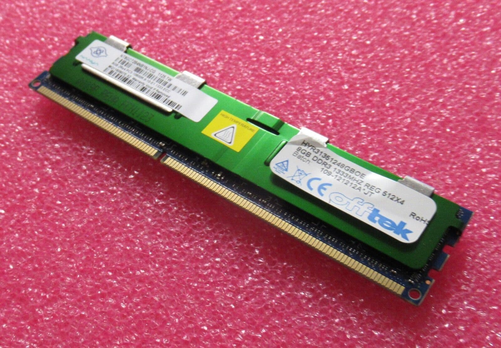 Nanya 8GB 2Rx4 DDR3 PC3-10600R 1333Mhz Server Memory RAM NT8GC72B4NB1NJ-CG