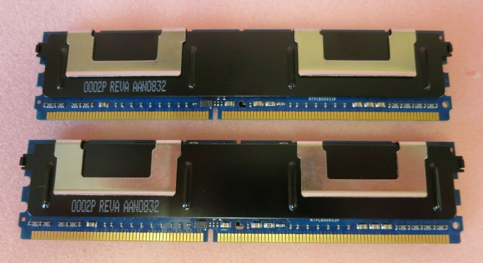 Nanya NT2GT72U8PD1BD-3C 4GB 2x2GB PC2-5300 DDR2-667MHz ECC CL5 240P Memory
