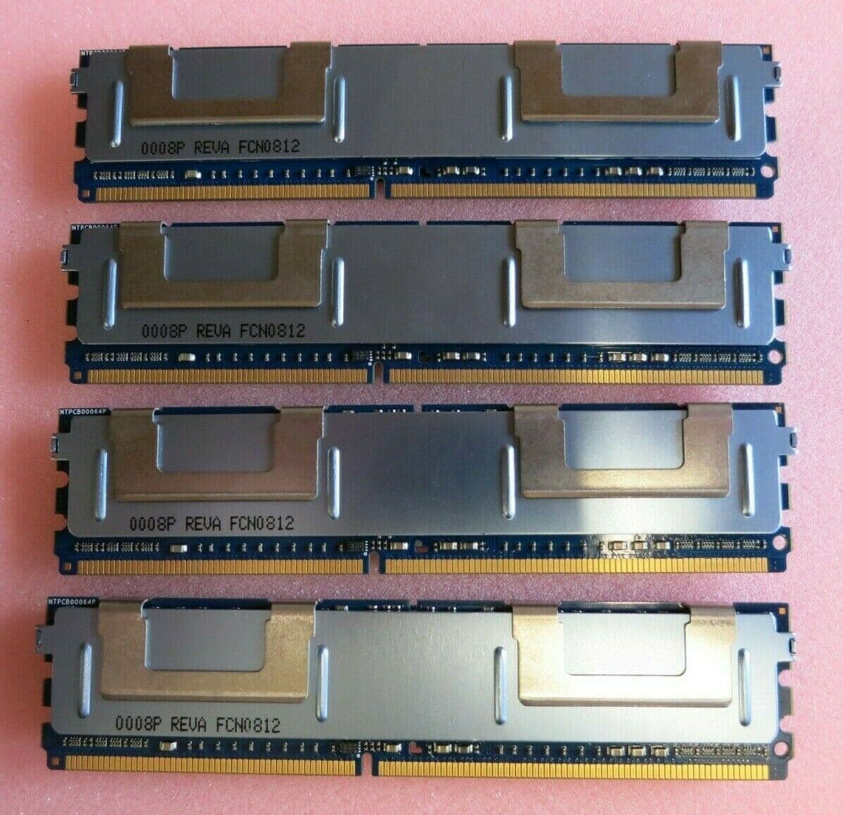 Nanya NT4GTT72U4PB1UN-3C 12GB 4x4GB PC2-5300 DDR2-667MHz ECC CL5 240P ...