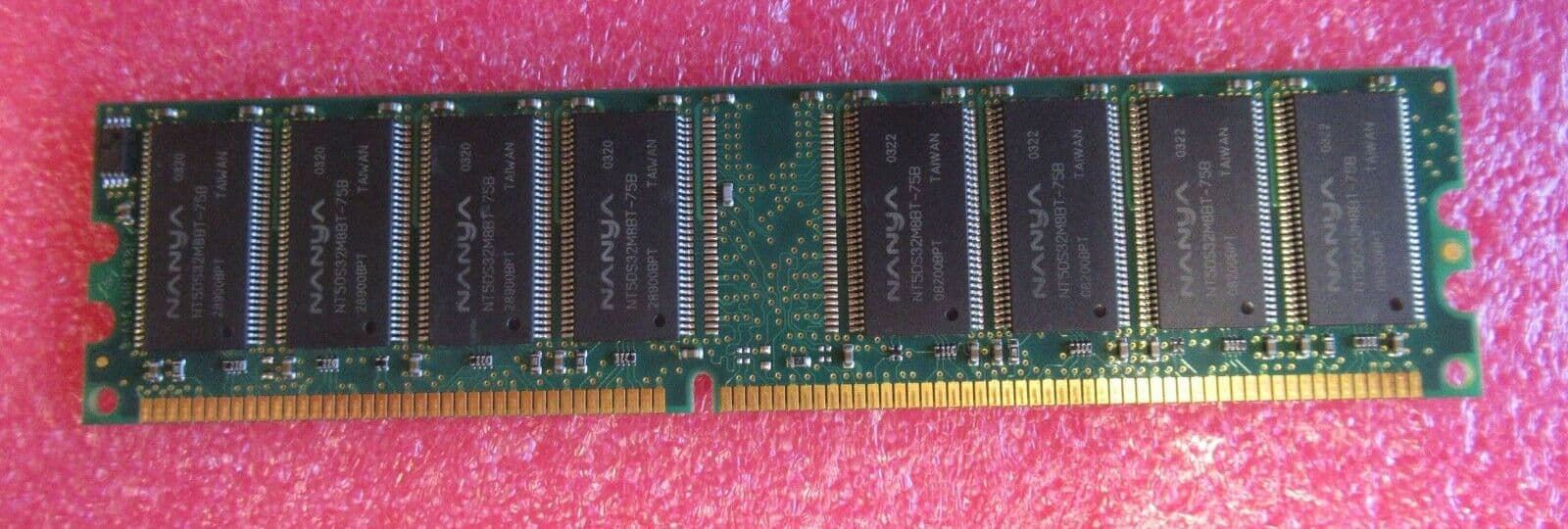 Nanya NT512D64S8HB0G-75B 512MB PC2100 DDR-266MHz non-ECC CL2 5 184-Pin ...