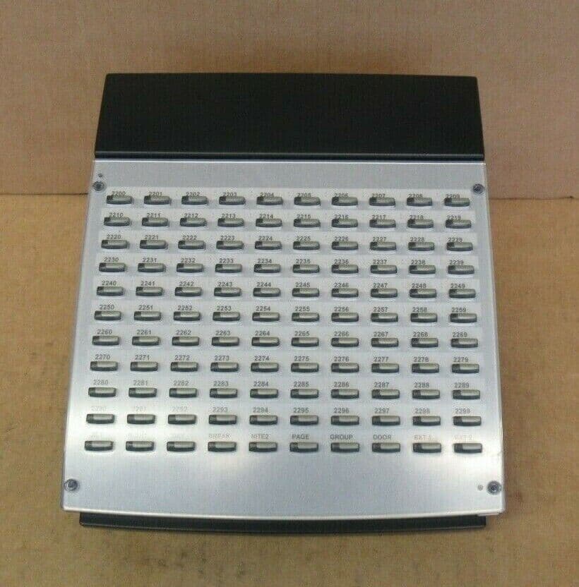 NEC Aspire IP1WW-110D 110-Button DSS Console Direct Station Selector ...
